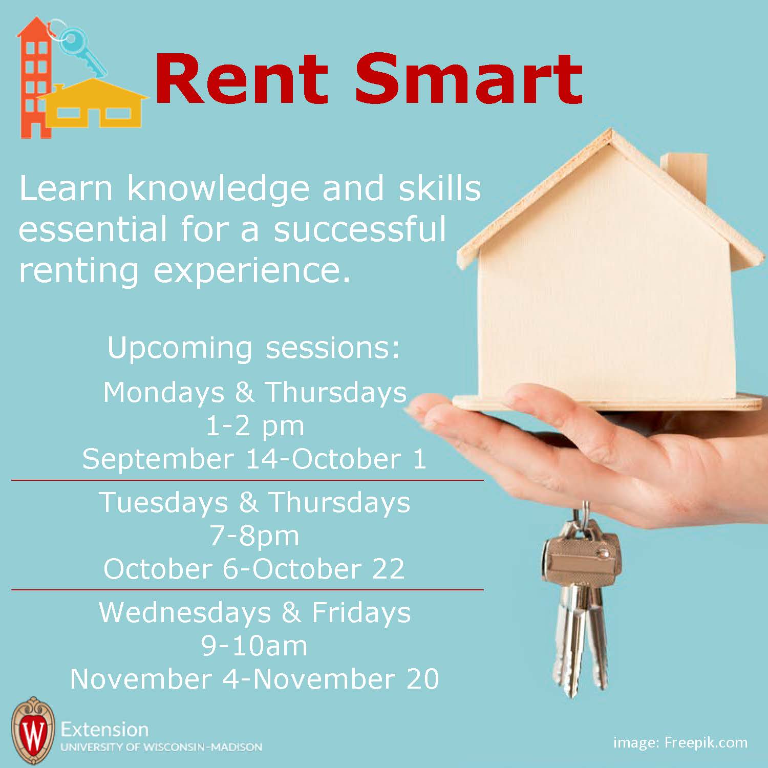 Rent Smart Virtual Workshops – Extension Racine County